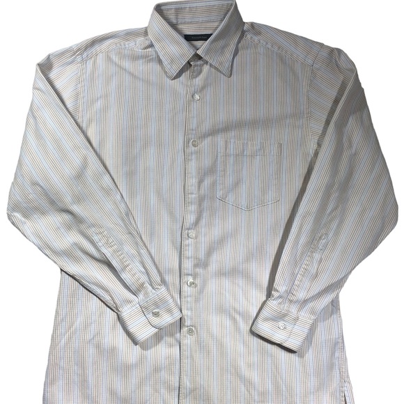 Ermenegildo Zegna | Shirts | Mens Ermenegildo Zegna Long Sleeve Button Down Short Size L Made In ...